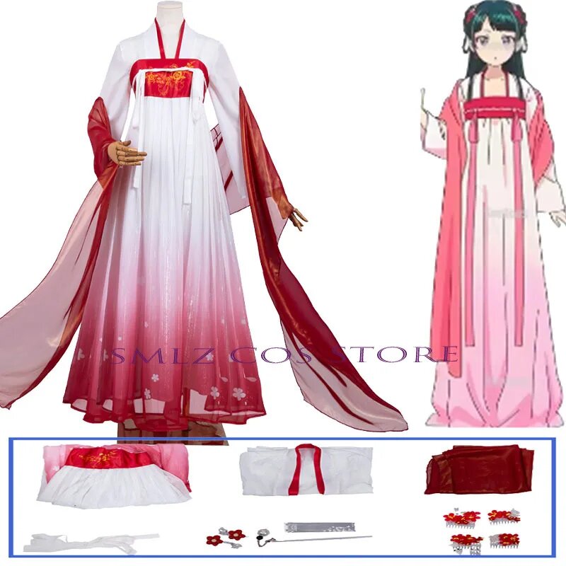 Косплей костюм Мисс Мао Мао из аниме "The Apothecary Diaries" L, costume set