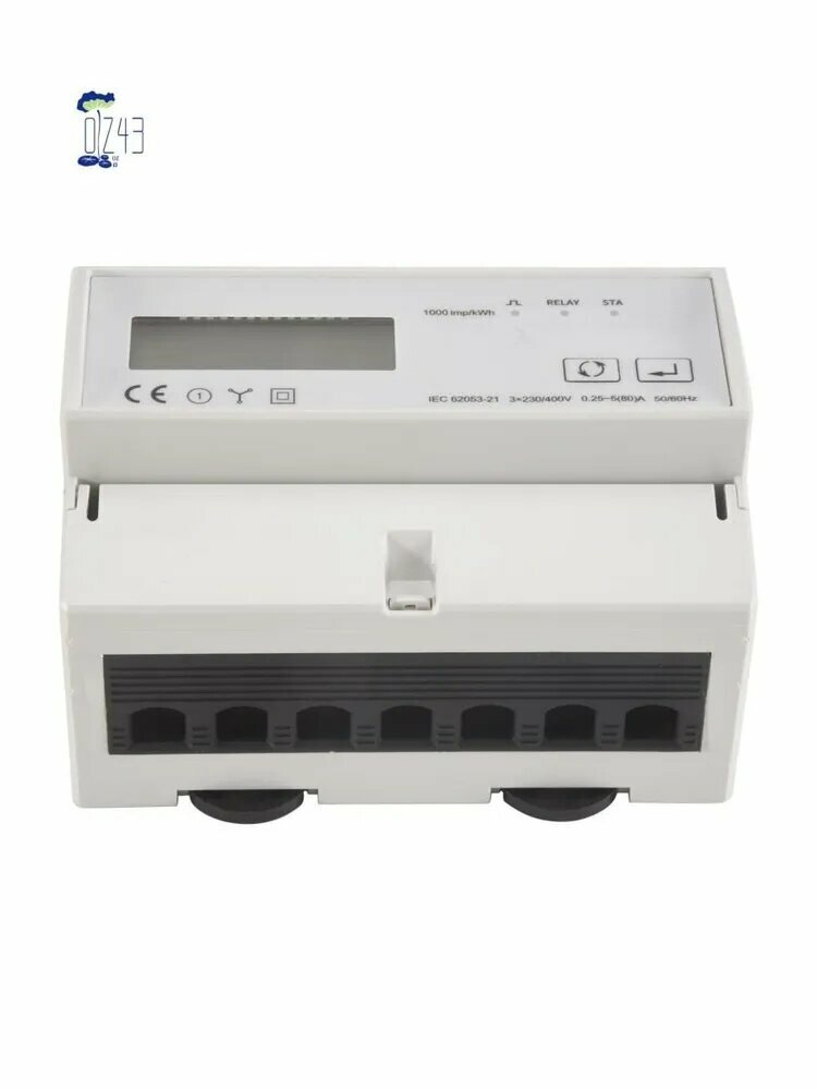 (V C A F) WiFi 3-фазный двунаправленный счетчик энергии кВтч Монитор мощности Ваттметр Приложение Tuya Дистанционный переключатель ВКЛ выкл 3X110/190 В 230/400 переменного тока