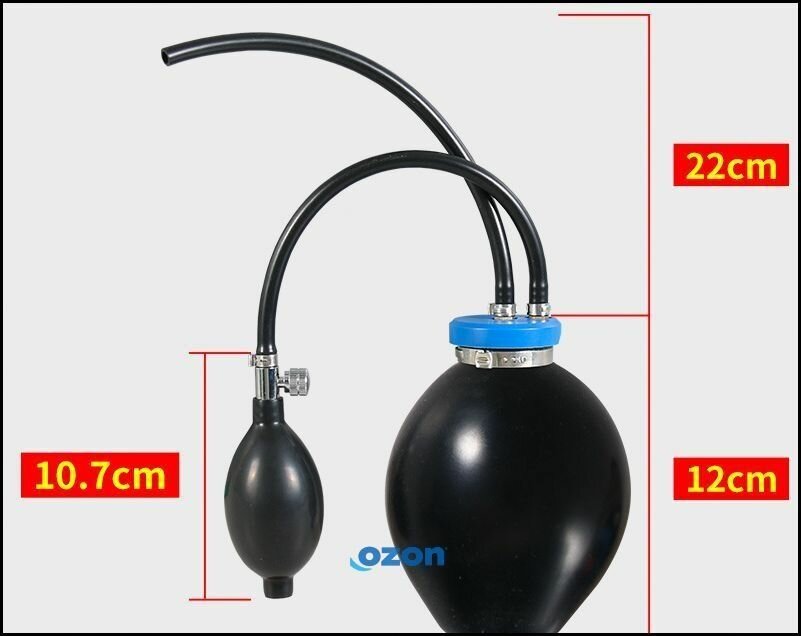 Универсальная груша для дымогенератора автомобильного улучшенная
