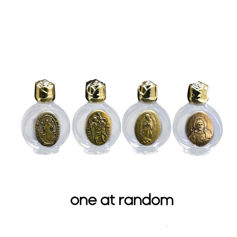 Стеклянные бутылочки для святой воды 15 мл, Gold