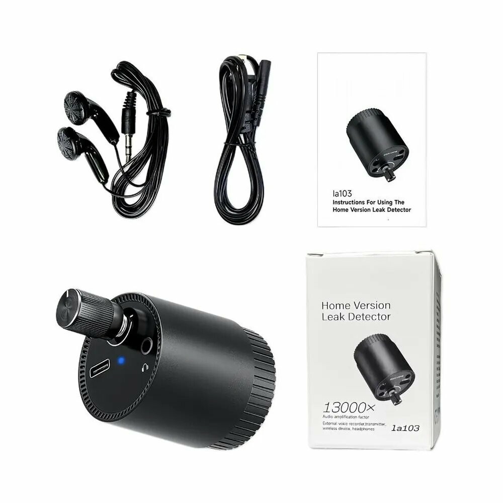 Течеискатель с точным звуковым анализом