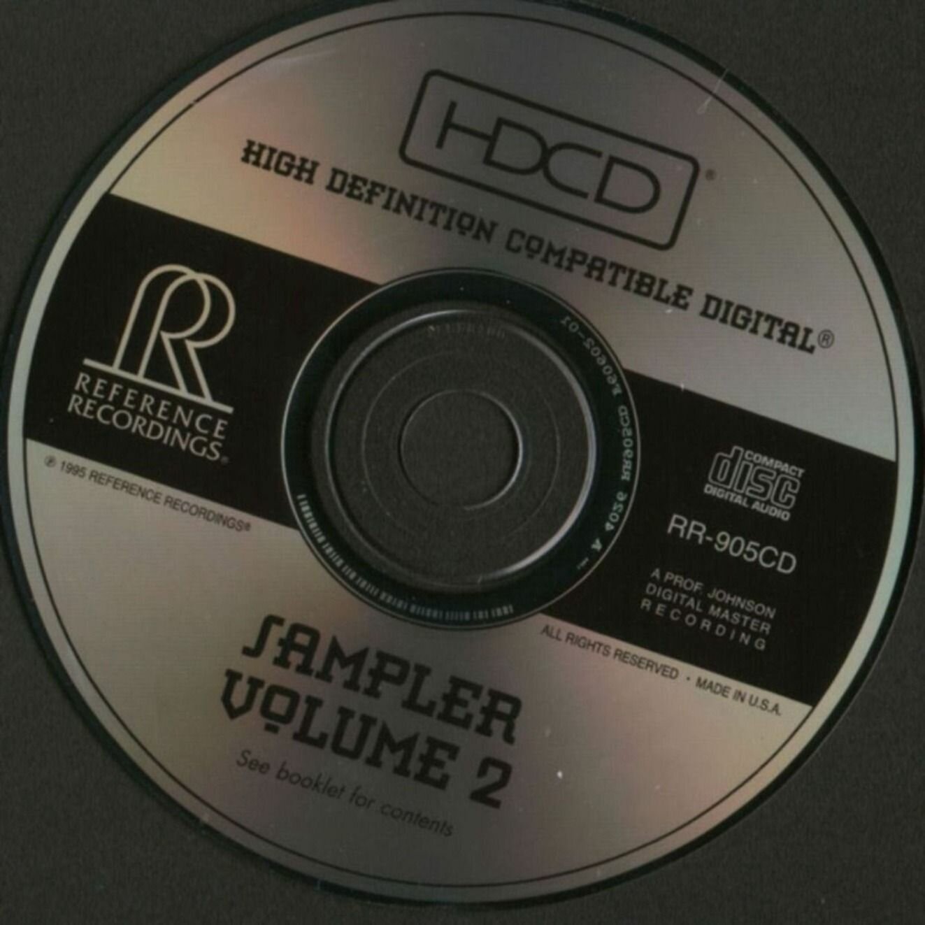 Музыка CD Hdcd Sampler Volume 2 CD, HDCD, Compilation, — фото 1