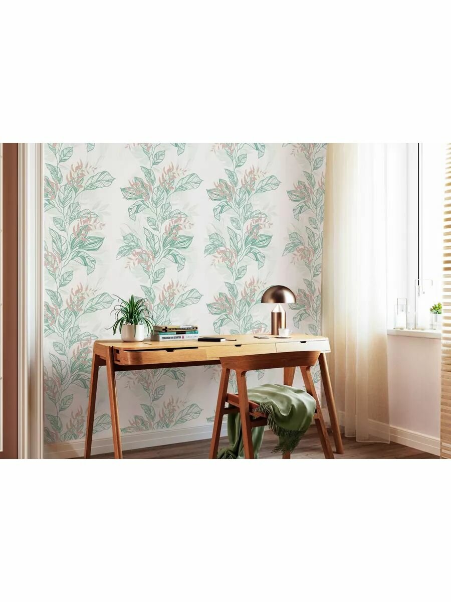 Обои Kof Brands Ficus, винил на бумаге, 53x10,05м, без подгонки