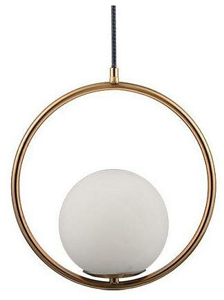 Подвесной светильник Loft it Glob LOFT2600-A цвет плафона подвески Белый, цвет арматуры Золото