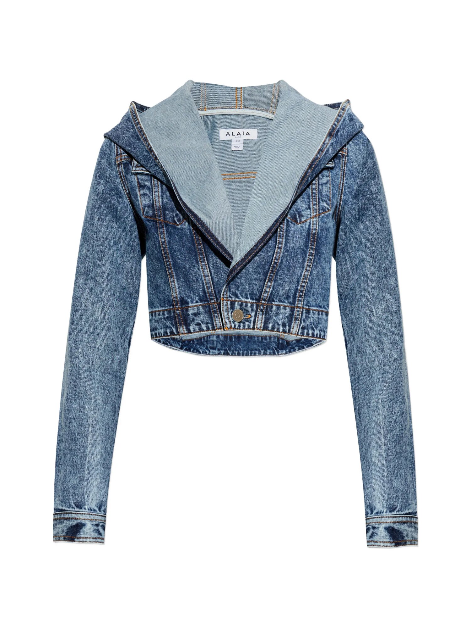 Куртка Hooded cropped jacket