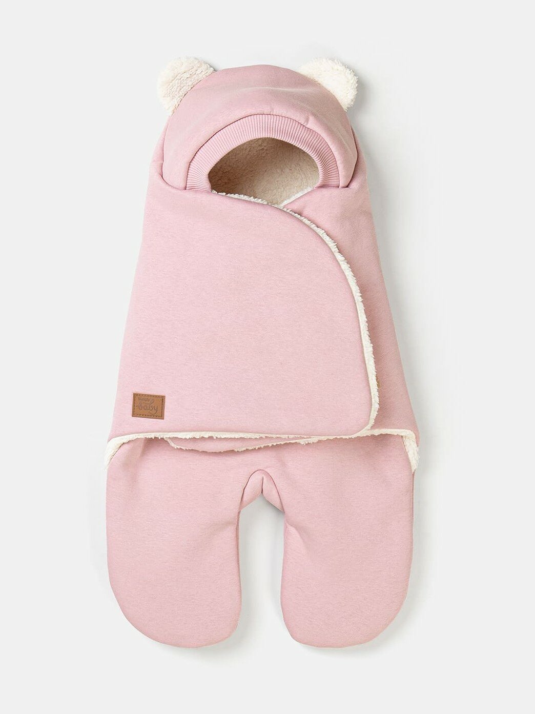 Конверт для новорожденных BUNGLY демисезонный для выписки для прогулок с прорезями для ремней безопасности