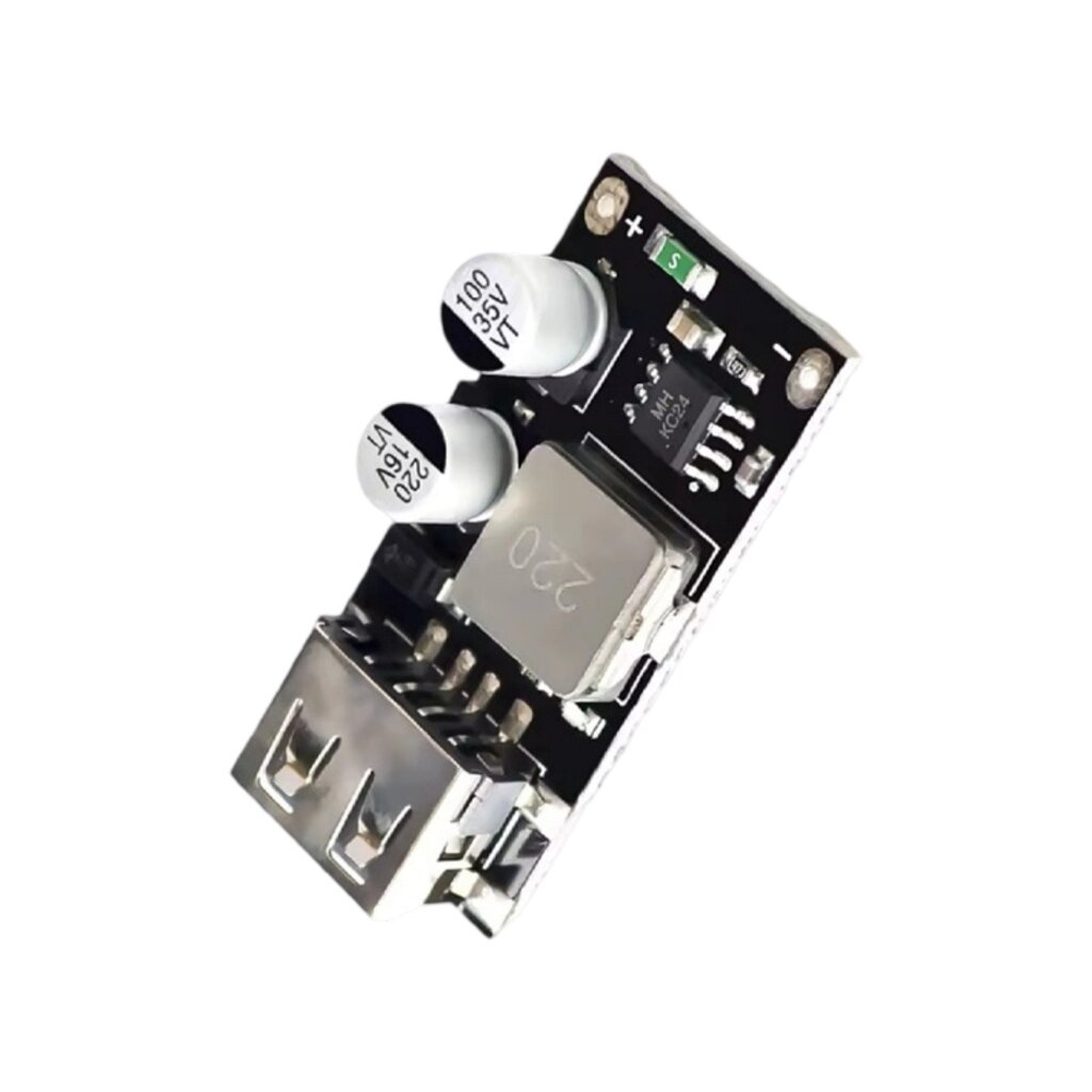 USB QC3.0 QC2.0 Понижающий Модуль USB-адаптер Для зарядки 6-32 В 9 В 12 В 24 В