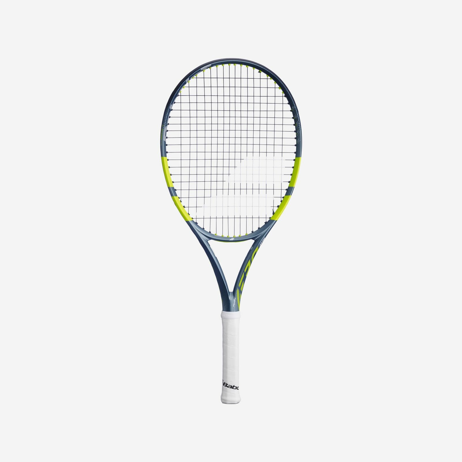DECATHLON ракетка для большого тенниса Babolat Pure Aero, светло-серый/желтый, 26 дюймов, ручка 00