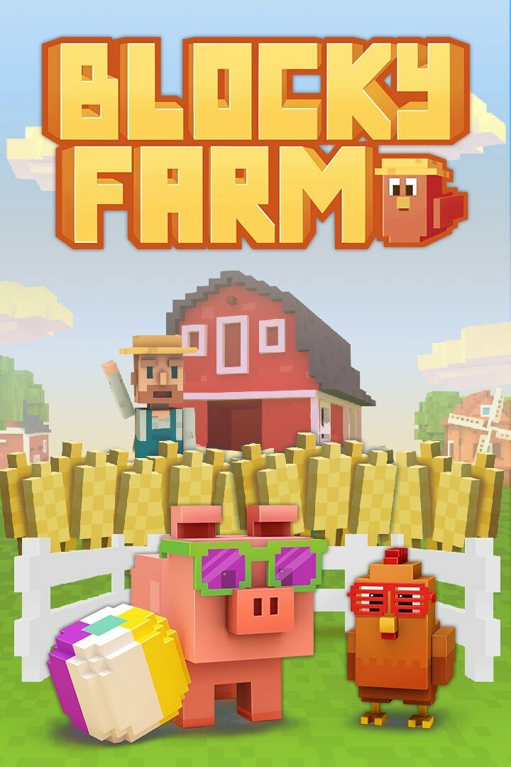 Игра Blocky Farm — Xbox Series X|S, Xbox One — Цифровая версия