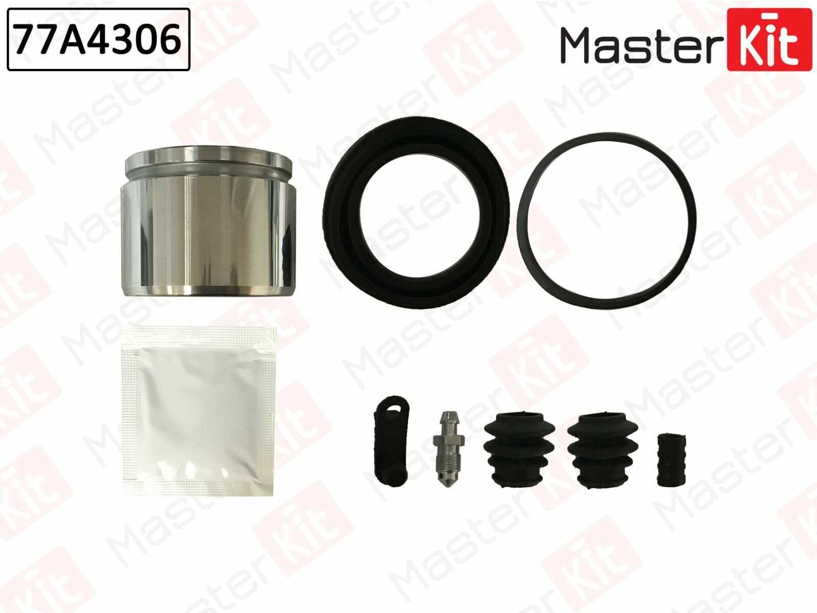 Ремкомплект тормозного суппорта+поршень MASTER KIT 77A4306 Kia CARENS III (UN) 2006 -