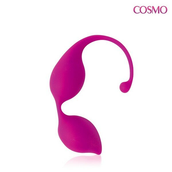 Вагинальные шарики COSMO CSM-23005, силикон, длина 10 см, диаметр 3,0 см