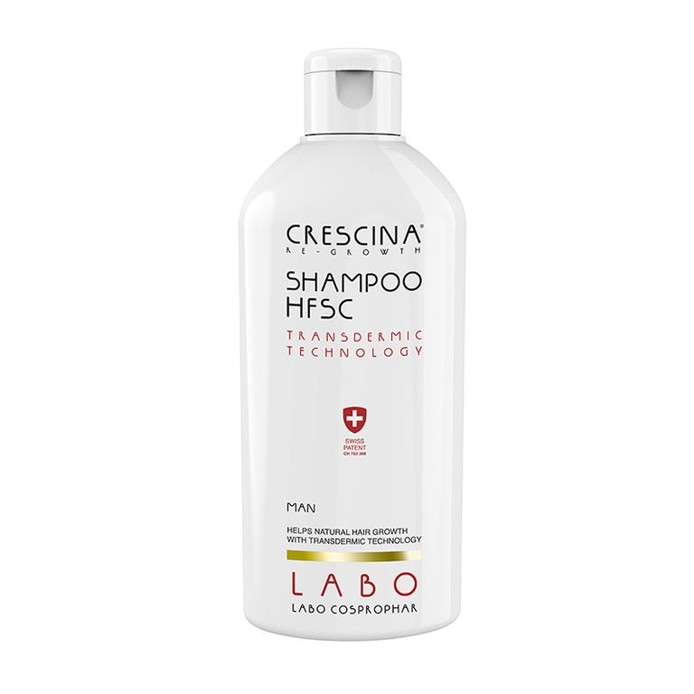CRESCINA HFSC Shampoo for men Шампунь Италия 200 мл