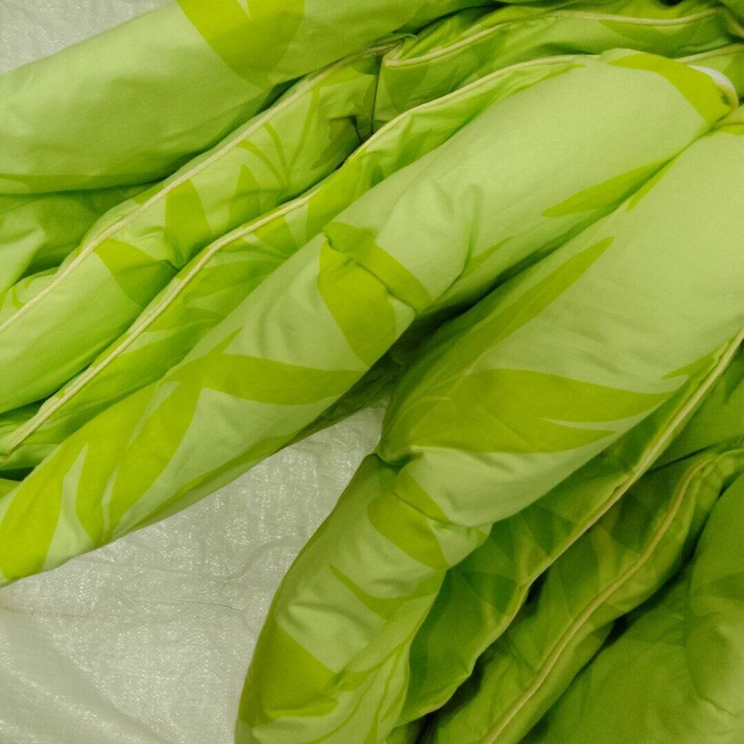 Одеяло"Бамбуковое волокно"евро в тике 100%Х/Б