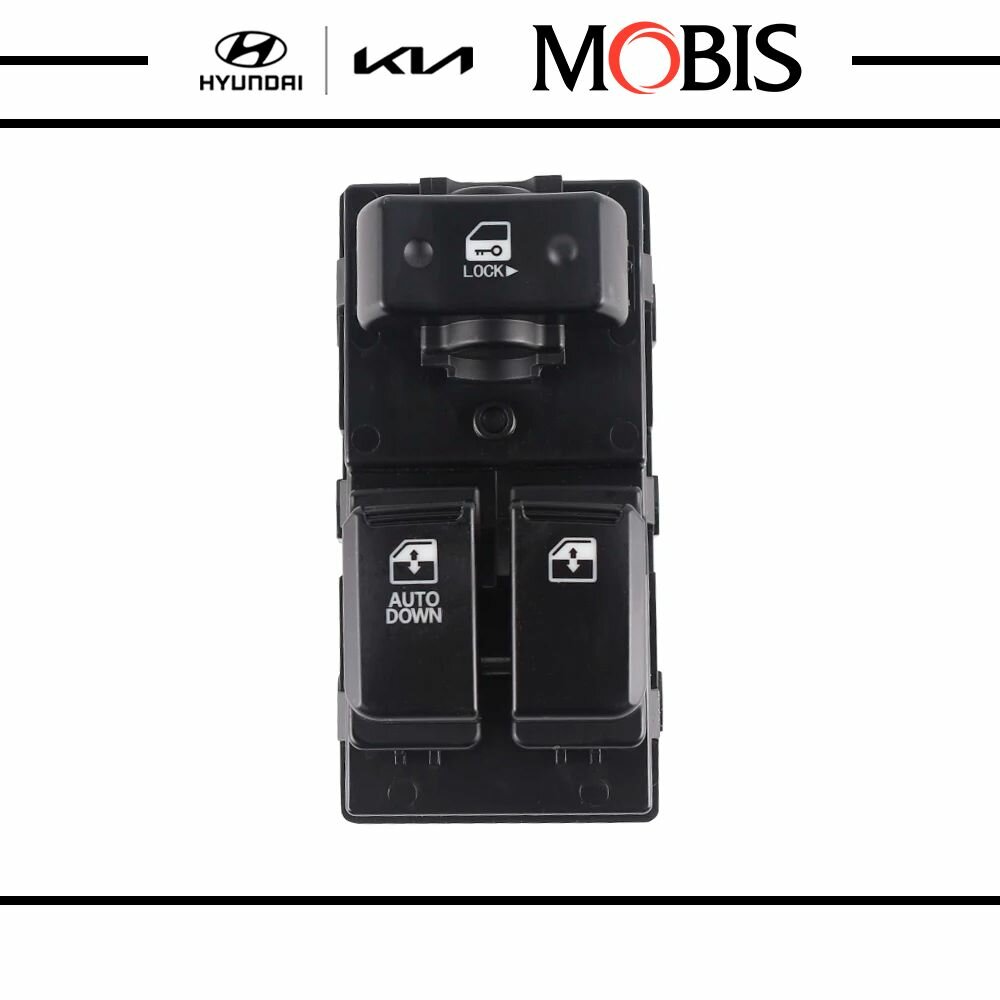 Блок управления стеклоподъемниками для Hyundai H-1 Grand Starex 2007-2015 / арт. 935714H110 / бренд MOBIS