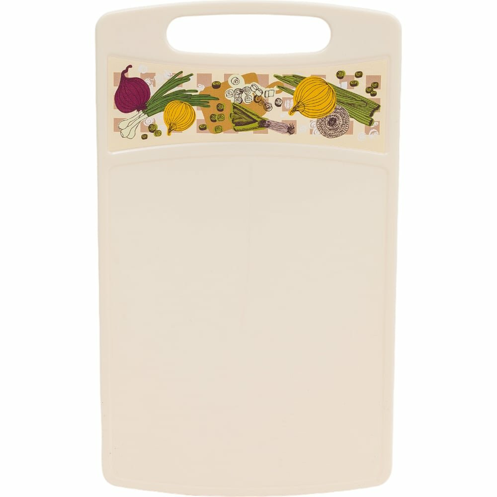 Разделочная доска Idiland Bergamo прямоугольная, 260x155x3,5 мм, светло-бежевый 221148025/01