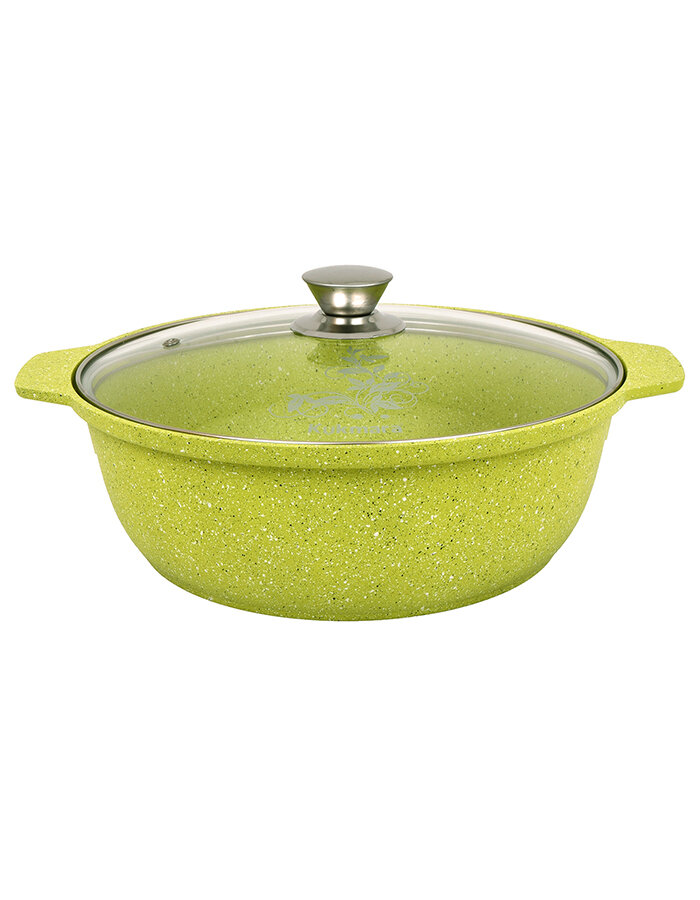 Кастрюля с крышкой Kukmara Trendy style, антипригарная, 3 л