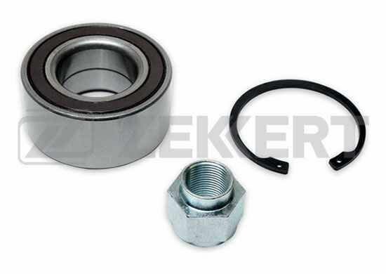 Подшипник ступицы, комплект перед. (с ABS) Citroen C2, C3, Peugeot, C-Elysee. Zekkert