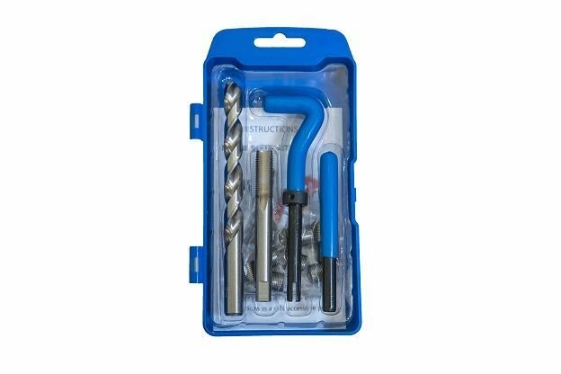 Набор для восстановления резьбы Vertul VR50725G, М12, шаг 1,25, синий, длина 195 мм