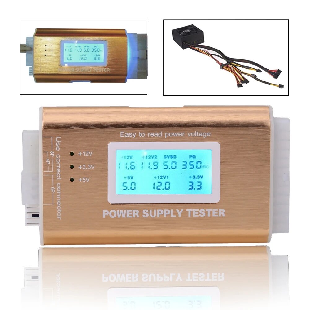 Тестер блока питания ALLOYSEED Digital LCD Power Supply Tester