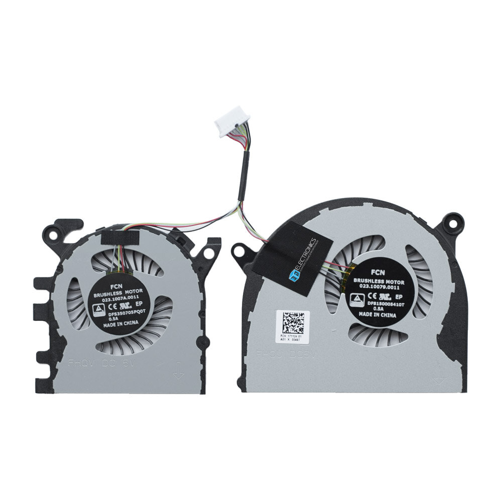 Кулер для ноутбука Xiaomi Mi Air 13.3" / 023.10079.0011 / 023.1007a.0011 / fa05b12 / dlt160707 - вентилятор