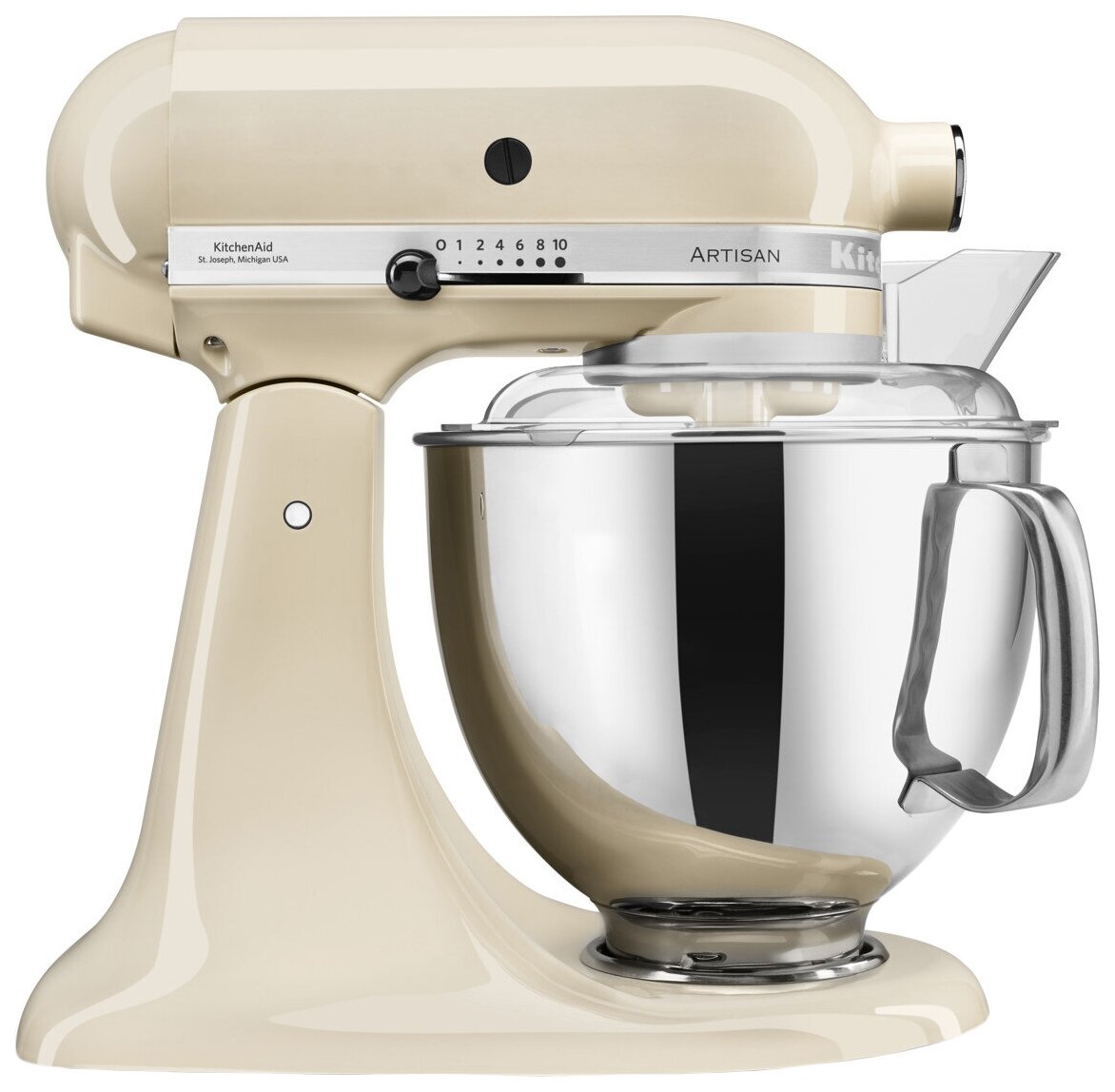 Планетарный Миксер KitchenAid ARTISAN 4.8 л, кремовый, 5KSM175PSEAC