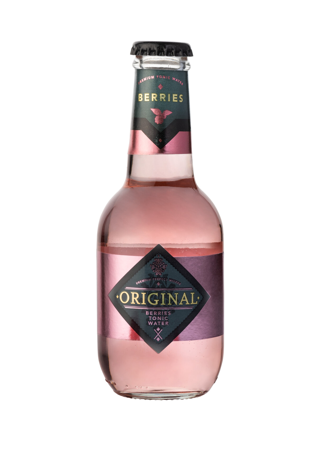 Напиток ORIGINAL"Berries Tonic Water" 0,20л 24шт, стекло, сильногазированный