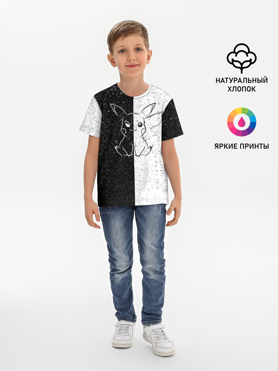Футболка хлопковая детская ПИКАЧУ