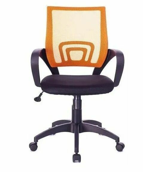 Кресло офисное ЯрКресло Sti-Ko44/LT/orange, оранжевый/черный