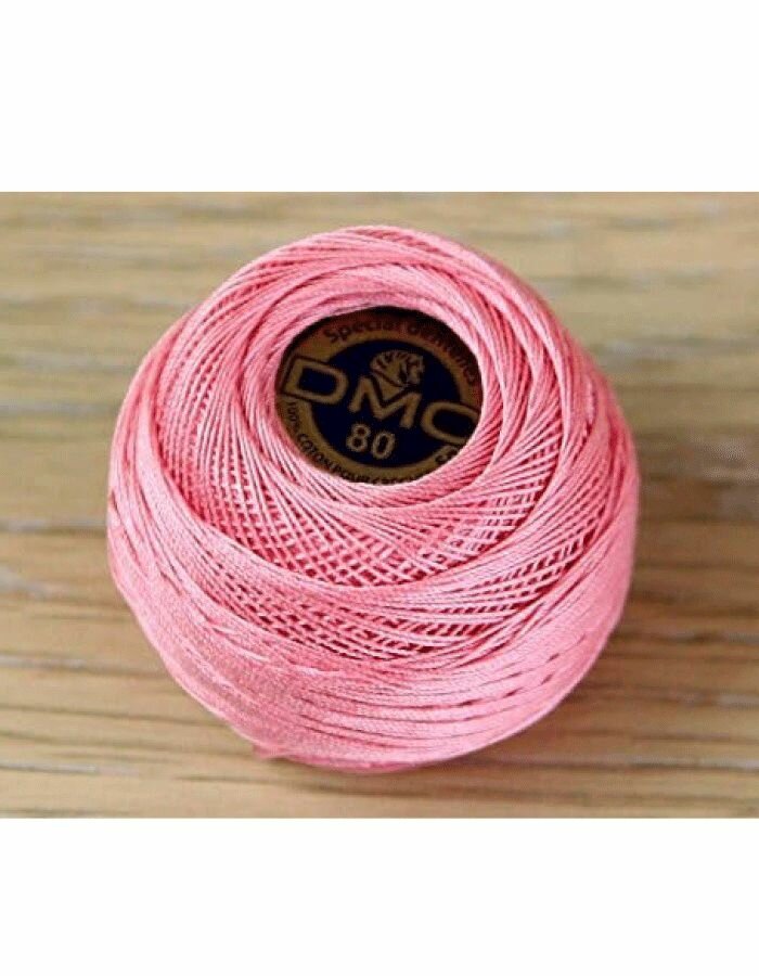 Нити DMC Dentelles для вязания кружева, 100% хлопок, 5 гр. (90 м.), цвет: 3326