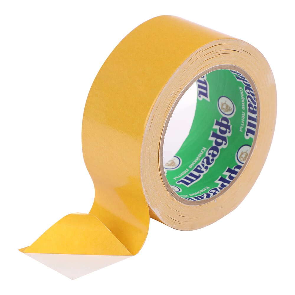 Клейкая лента двухсторонняя Фрегат 48 мм х 25 м полипропиленовая