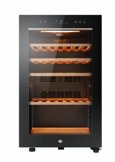 Винный шкаф Haier FWC49GA, черный