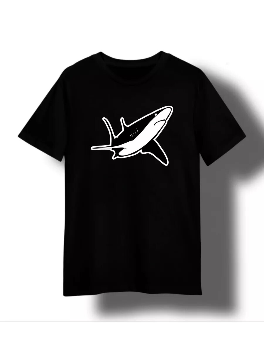 Футболка акула