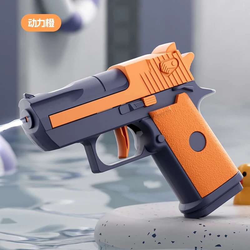 Детский водяной пистолет Desert Eagle, оранжевый