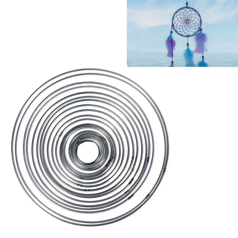Металлические кольца для ловцов снов 70mm