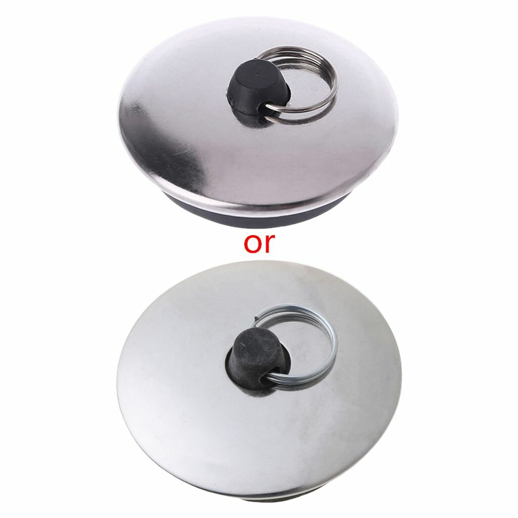 (1 шт.) Резиновая заглушка для раковины, заглушка для перекрытия воды, заглушка для ванны, заглушка для раковины, тканевая крышка для бассейна-средняя