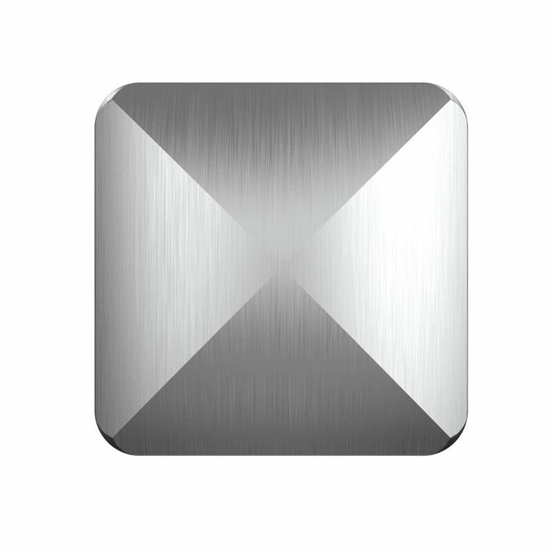 Антистресс для рук Flipo Flip Кинетическая игрушка - Алюминиевый сплав 4 угла Silver 40г