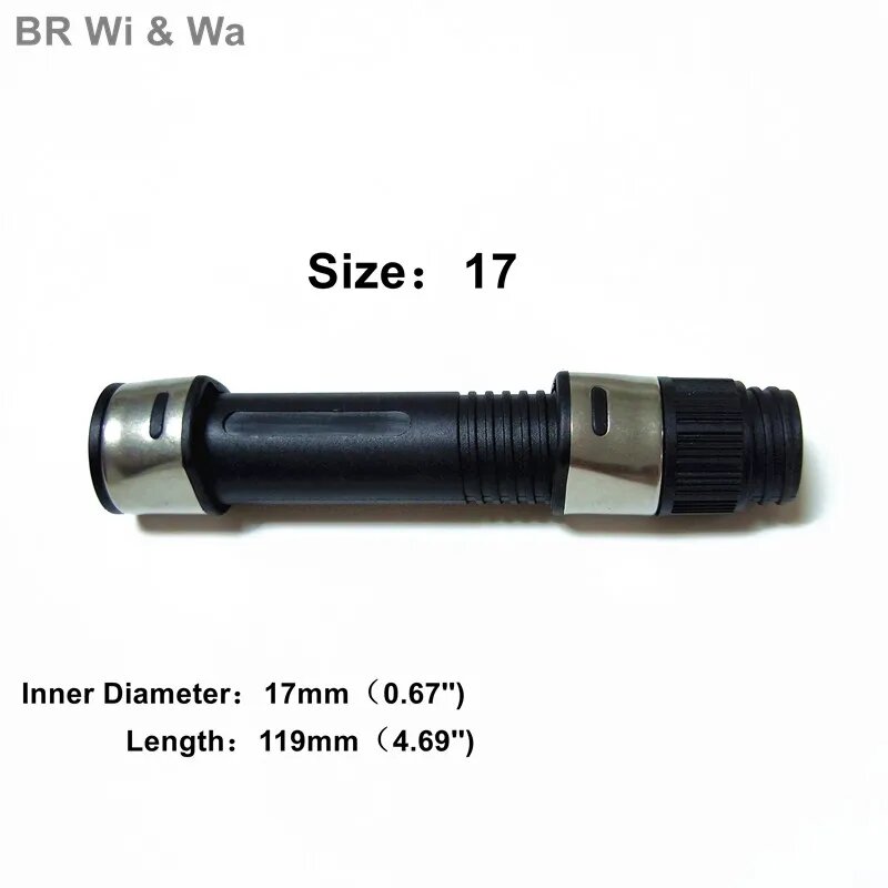 Катушкодержатель BR Wi & Wa DPS #16 / #17 / #18 / #20 / #22 серебристый DPS-M17 silver