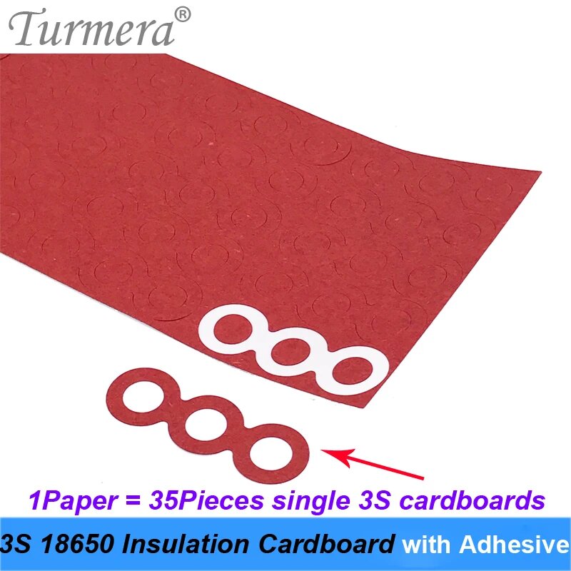 Изоляционная прокладка для аккумулятора 18650 Turmera 35 шт.
