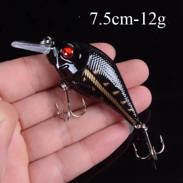 Воблеры TQEXSZ, 50 цветов, 3D глаза Черный, w157-2