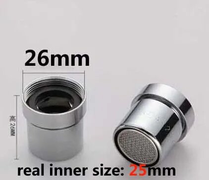 Латунный аэратор для смесителя Zelsaide 16/18/20/22/24/28 мм 26 mm female