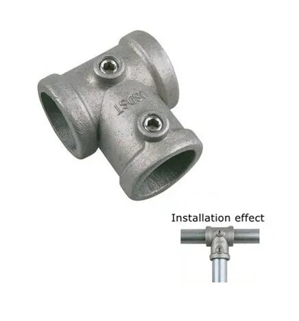 Соединитель для труб из алюминиевого сплава 20/25/32 мм 32mm, 3tong