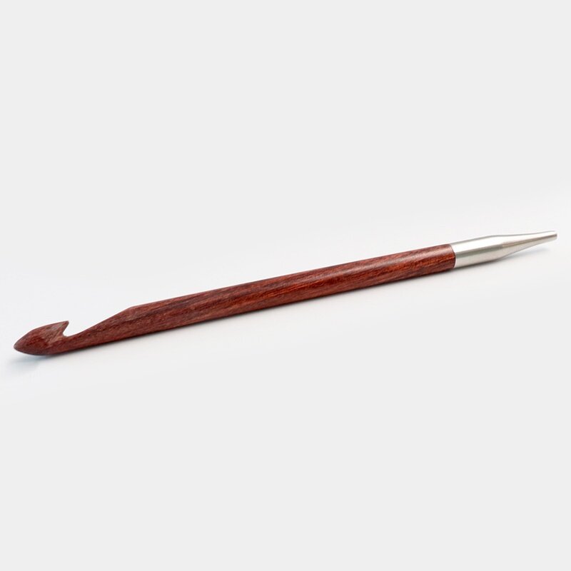 Крючок для тунисского вязания KnitPro деревянный съемный Dreamz, 7,00 мм