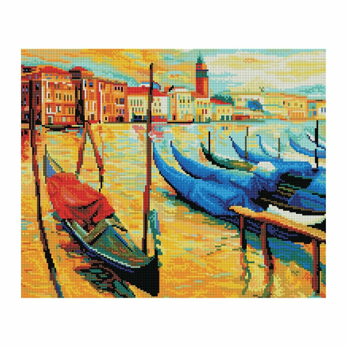 Алмазная мозаика Три Совы "Венеция", 40x50см, холст, картонная коробка с ручкой (АМ4050_47559), 40 уп.