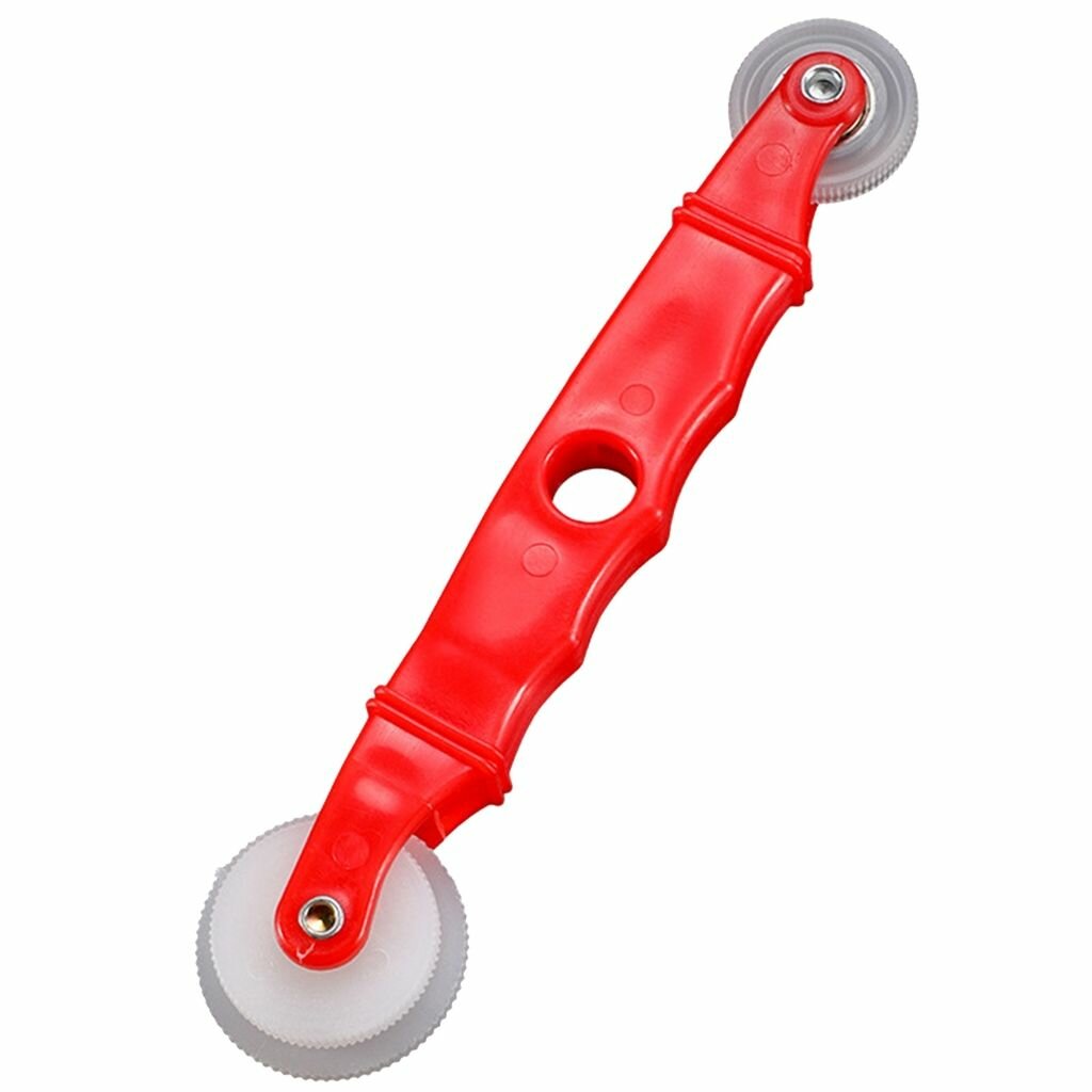 Вспомогательный инструмент для установки дверей и окон -нажимное колесо со сломанным мостом