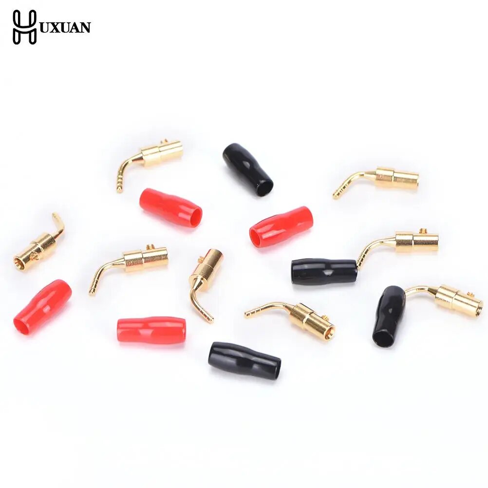 Клеммы для динамиков HUXUAN Banana Musical Speaker Cable Plugs 8 шт.