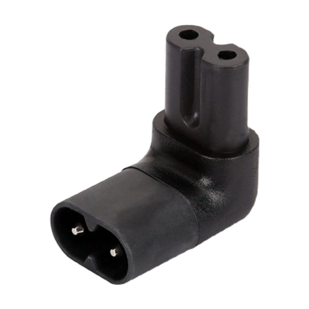 IEC320 C7 -C8 под углом 90 градусов вверх и вниз, удлинительный разъем Адаптера переменного тока IEC Рис. 8