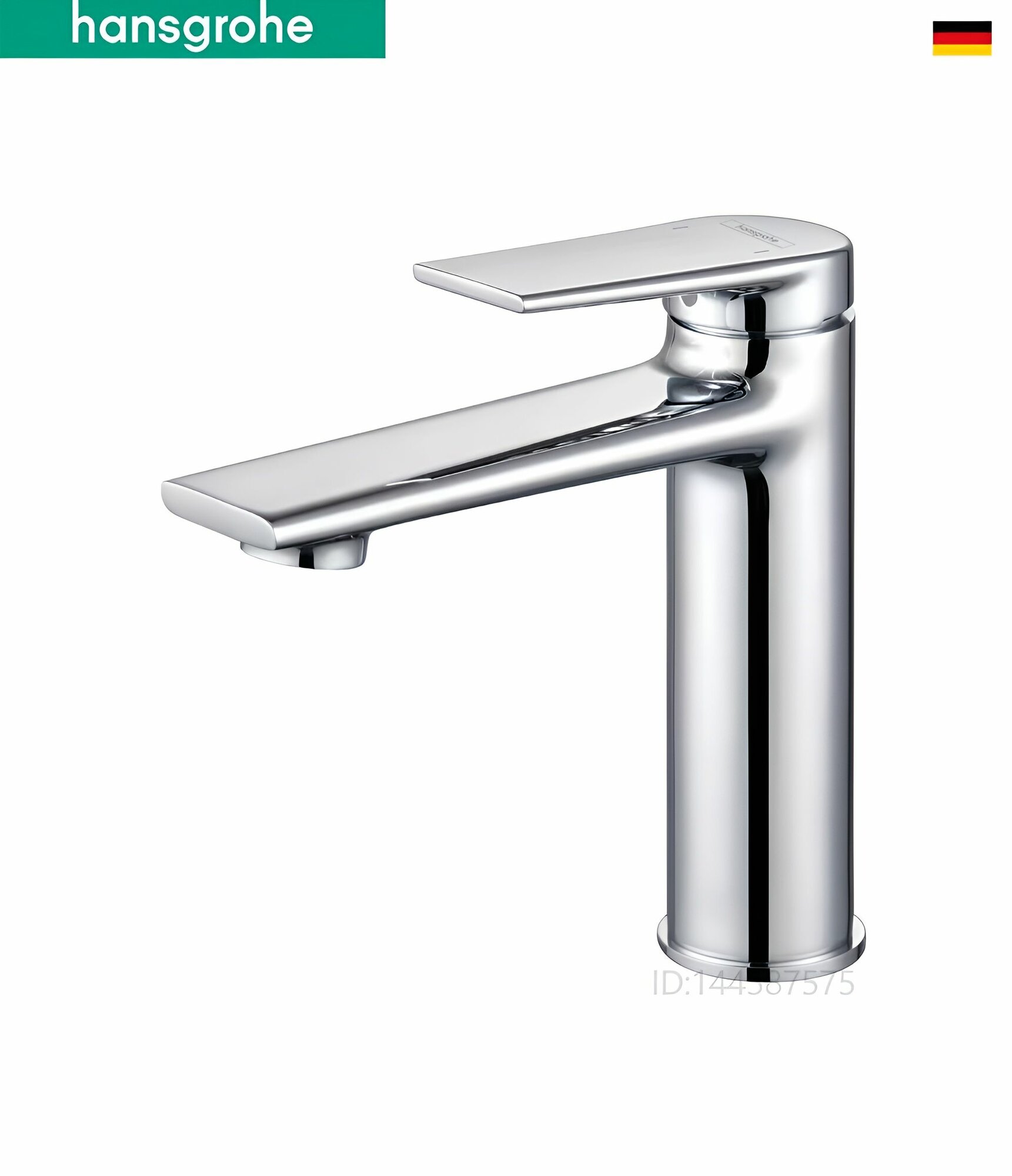 Смеситель для ванной комнаты Hansgrohe, медный, смеситель для горячей и холодной воды, хром