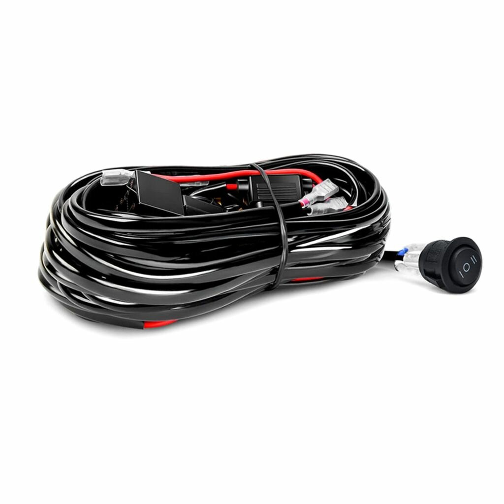 Детали автомобильного фонаря, (1 комплект) внедорожник L5, комплект из 3 штекерных кабелей, один для 2-х водонепроницаемых выключателей