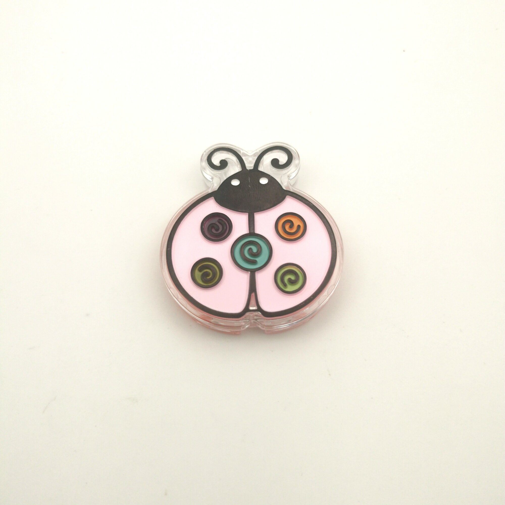 Блеск для губ "Божья коровка" от бренда FFLEUR LG-29 с ароматом клубники