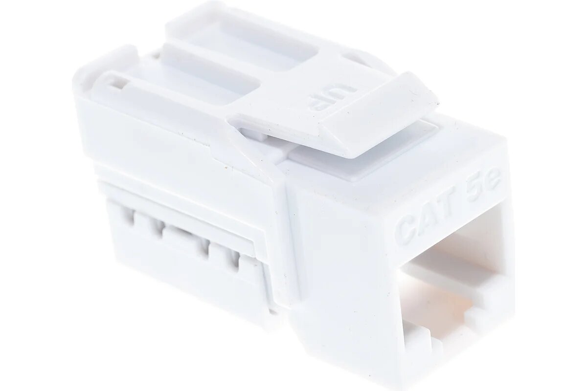 NIKOMAX NMC-KJUD2-FT-WT модуль-вставка Keystone неэкранированный белый для панелей